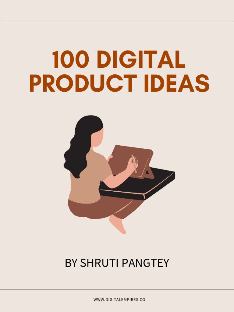 100 Digital Product Ideas | PDF | Time Management | Professional Skills