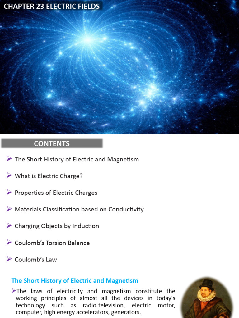 Part I_The Coulomb Force | PDF | Electric Charge | Force