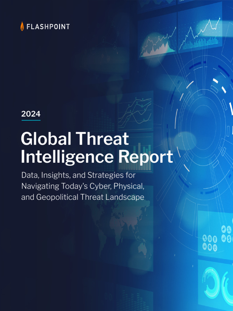 Flashpoint 2024 Threat Intel Report | PDF | Ransomware | Vulnerability (Computing)