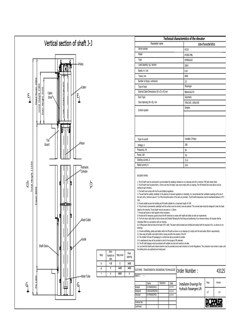 Drawings | PDF | Elevator | Ac Power Plugs And Sockets