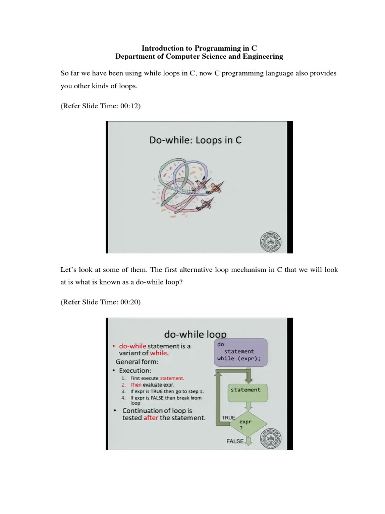 Fluid Lect | PDF | Control Flow | Computer Programming