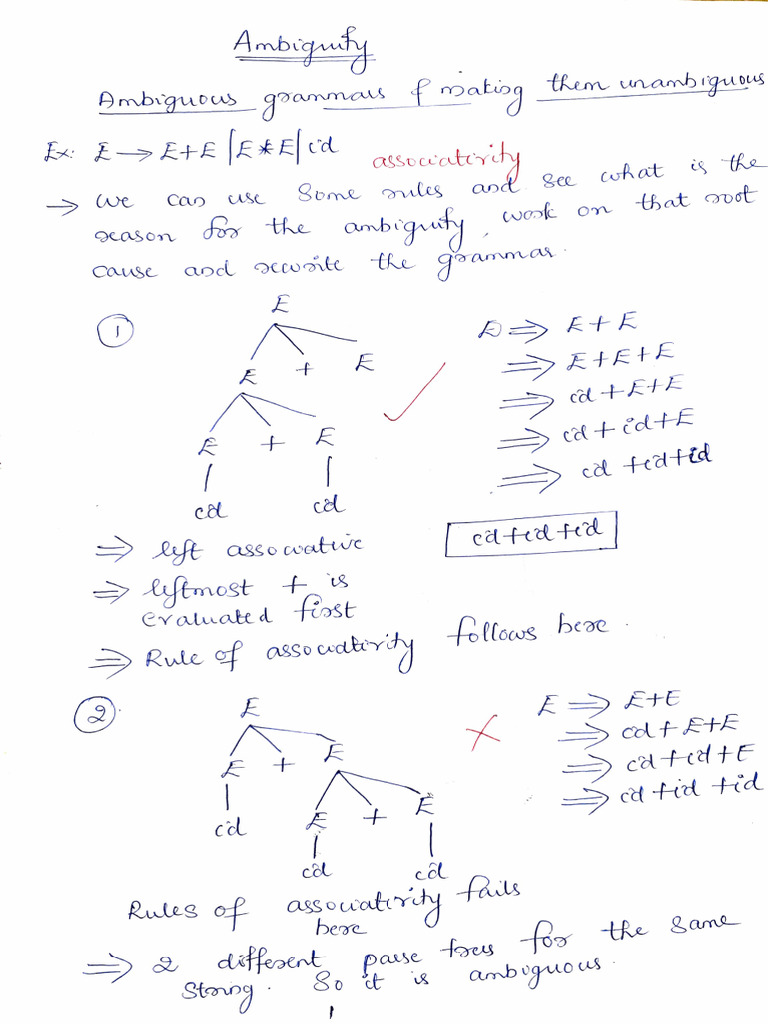 Ambiguity Notes | PDF
