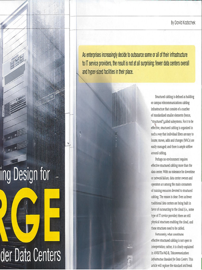 Data Center - Bicsi | PDF Data Center - Bicsi | PDF