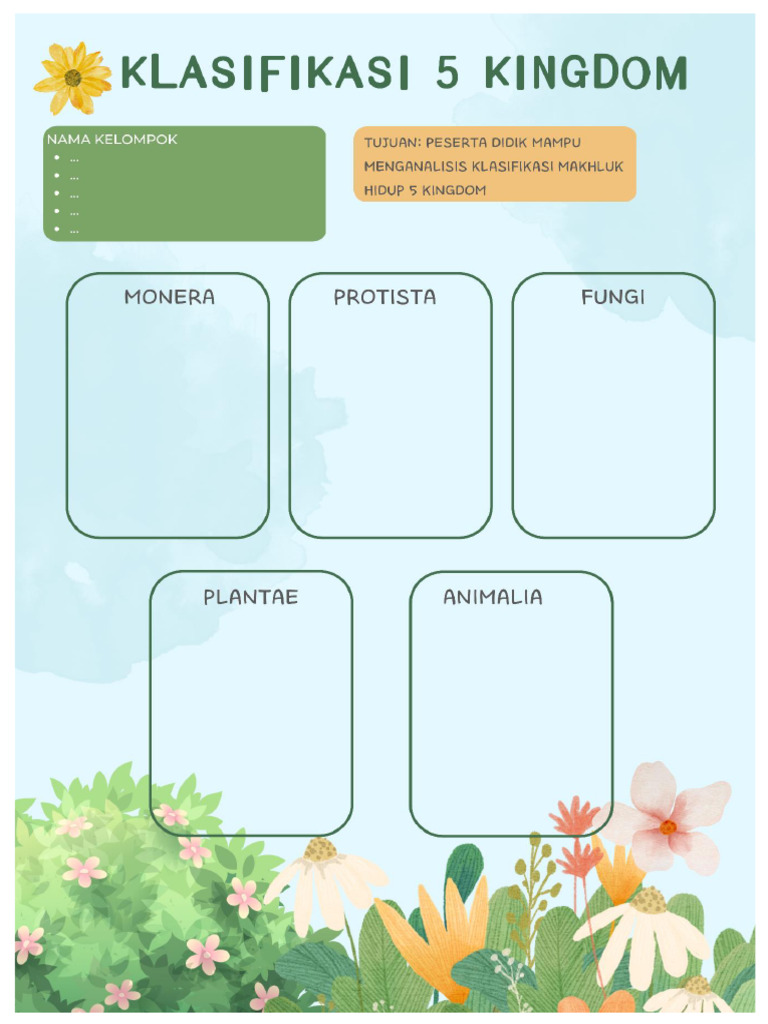 4376__LKPD_Klasifikasi_5_Kingdom | PDF 4376__LKPD_Klasifikasi_5_Kingdom | PDF