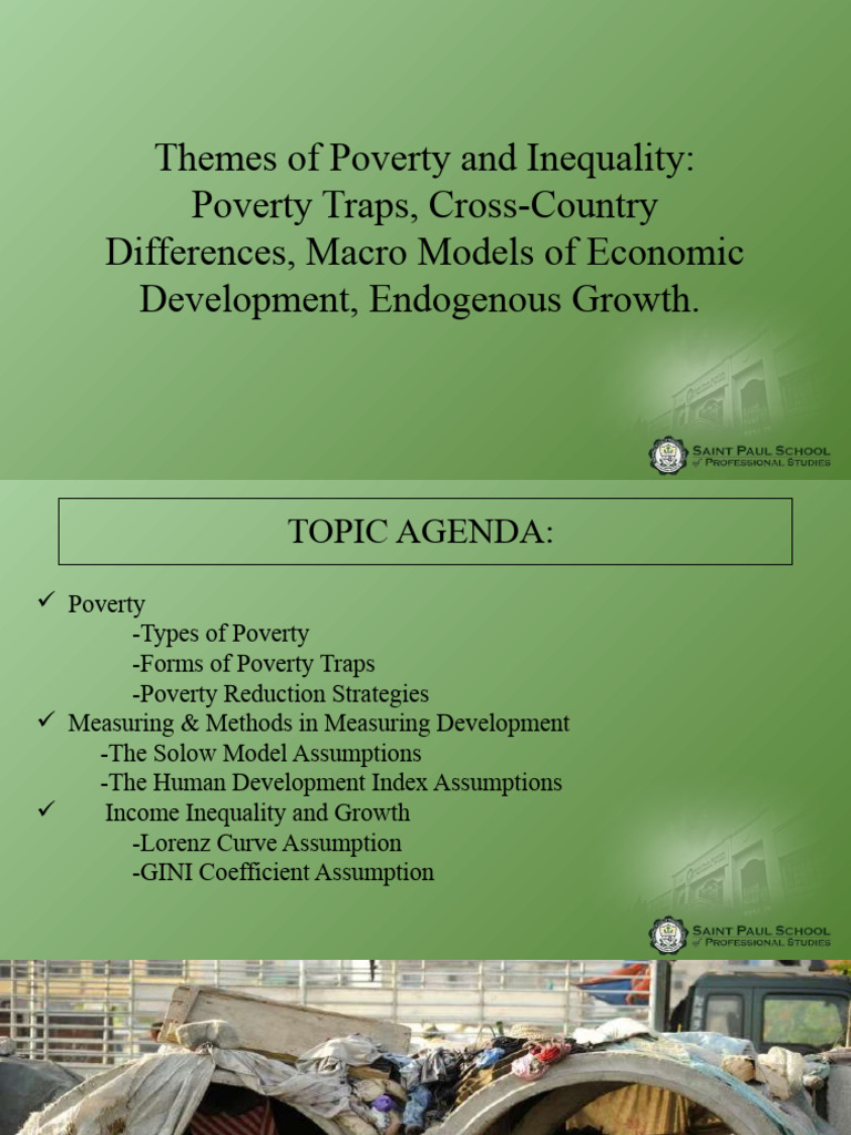 Poverty and Inequality: Key Themes Explained | PDF | Poverty | Poverty ...