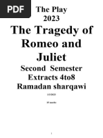 Romeo and Juliet: Key Scenes | PDF