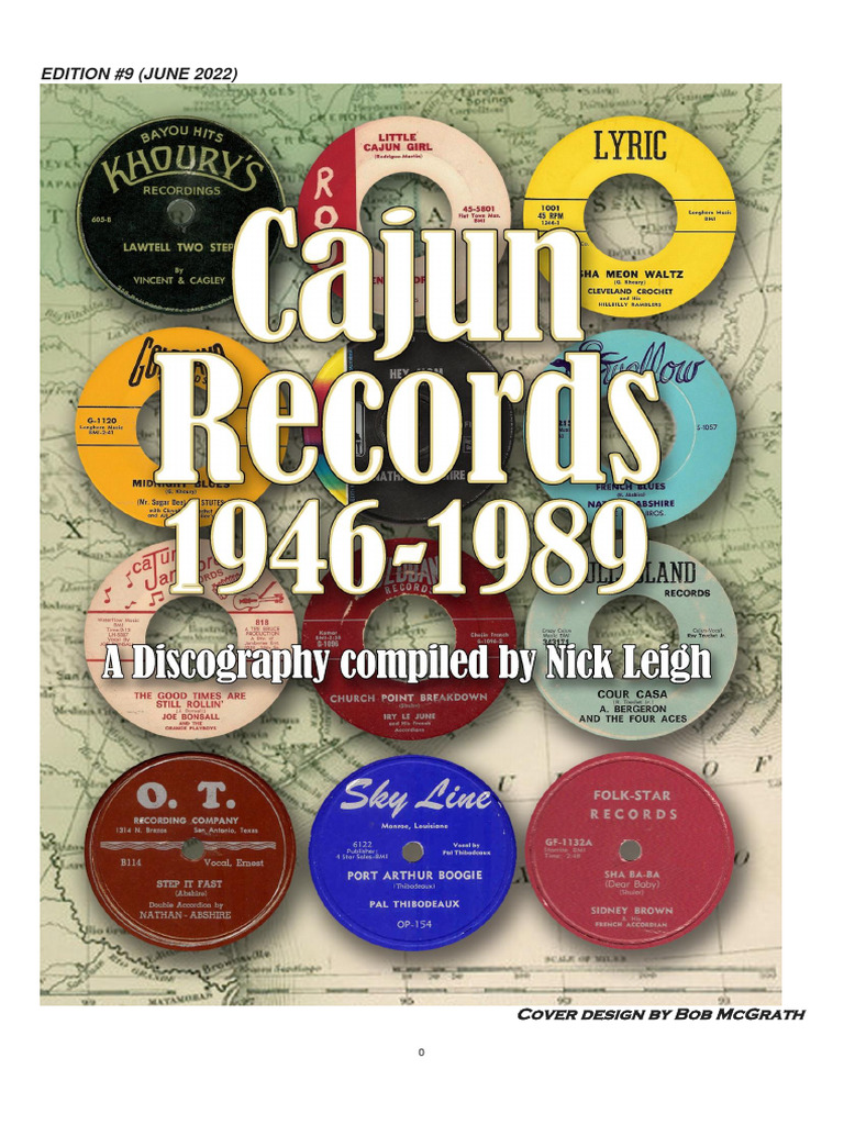 Cajun Discography 1946 1989 Edition 9 | PDF
