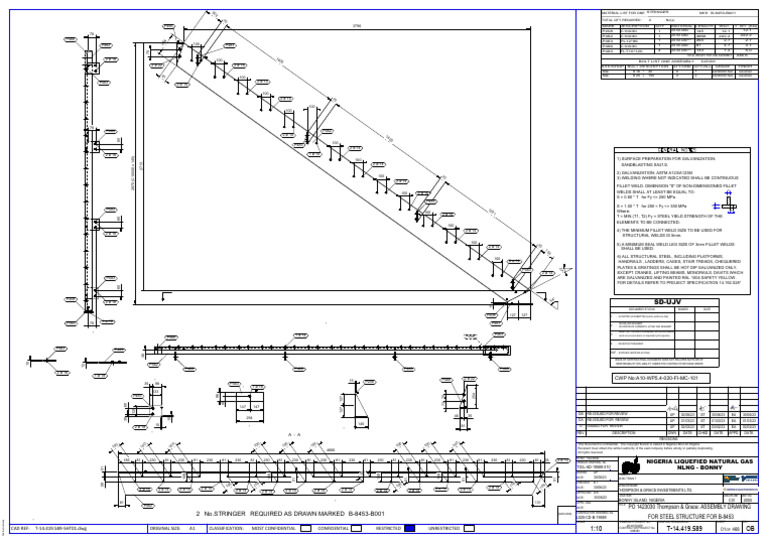 001 Assembly Model Pdf Steel