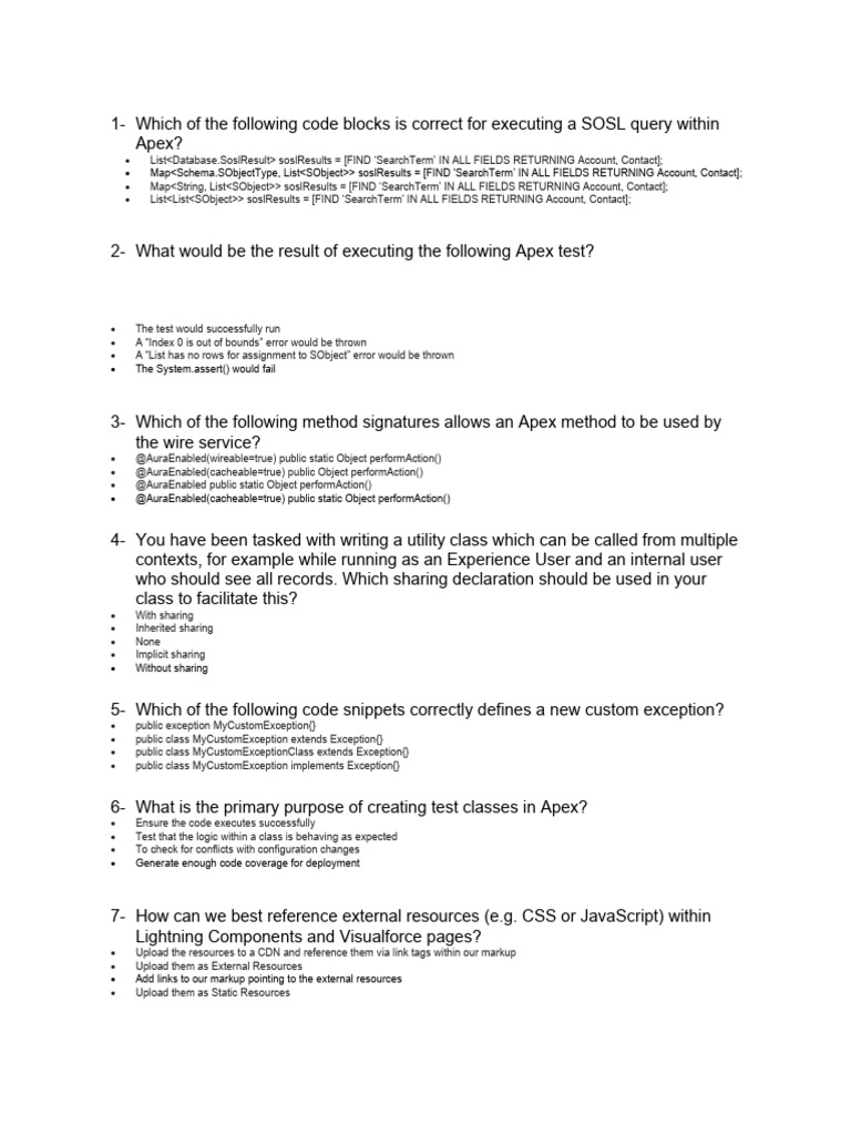 Dev1 Cer | PDF | Class (Computer Programming) | Method (Computer Programming)