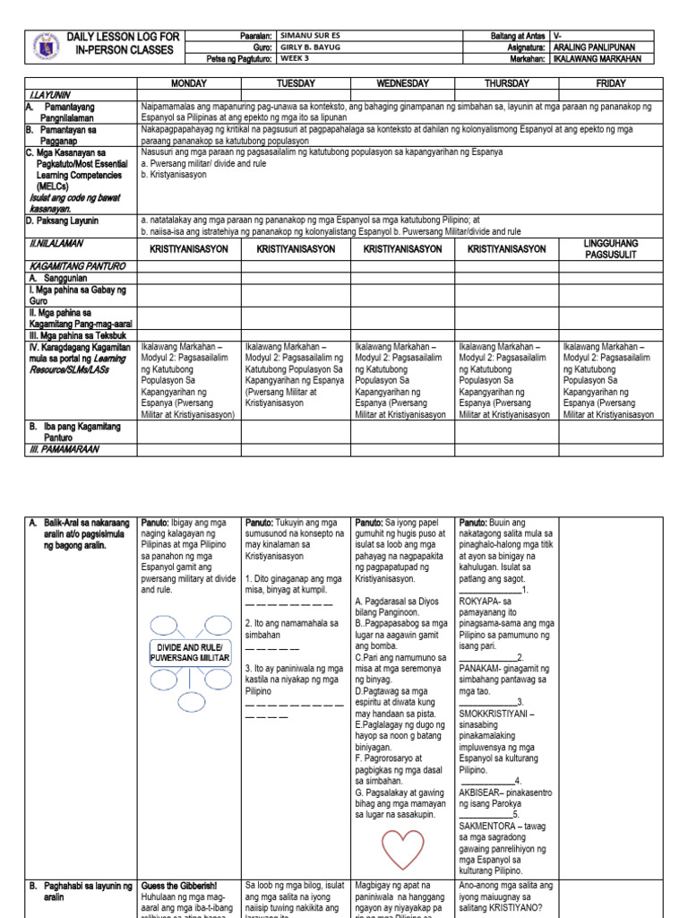 g5 q2w3 DLL AP (Melcs) | PDF