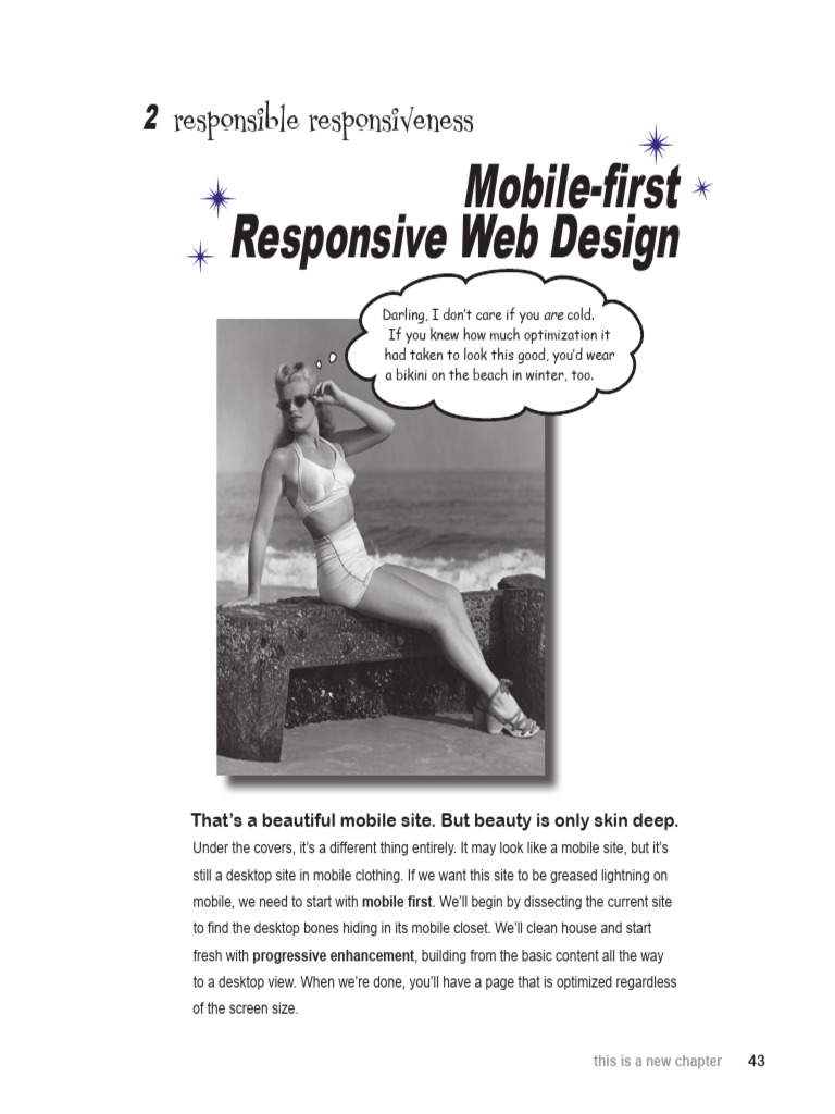 Mobile-First Responsive Web Design | PDF | World Wide Web | Internet & Web