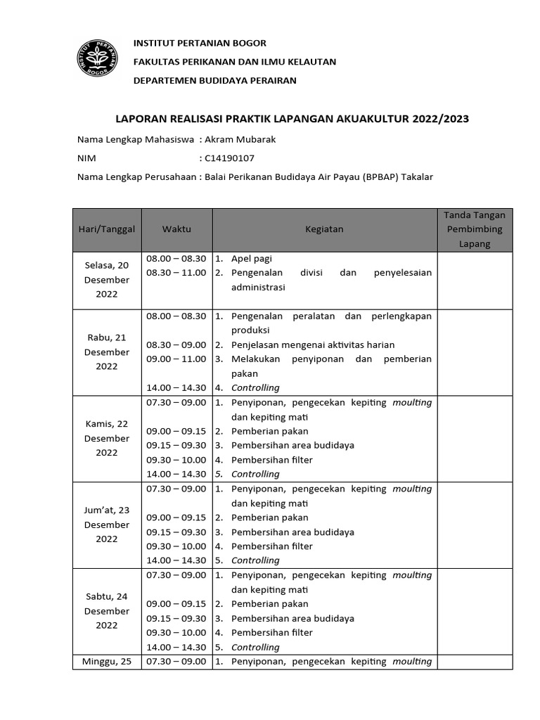 04 Plabdp56 Lap - Realisasi | PDF