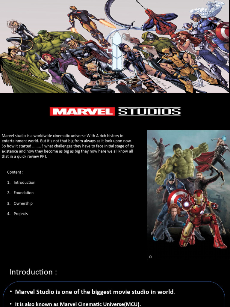 Marvel Studios: History and Overview | PDF | Marvel Comics | Marvel ...