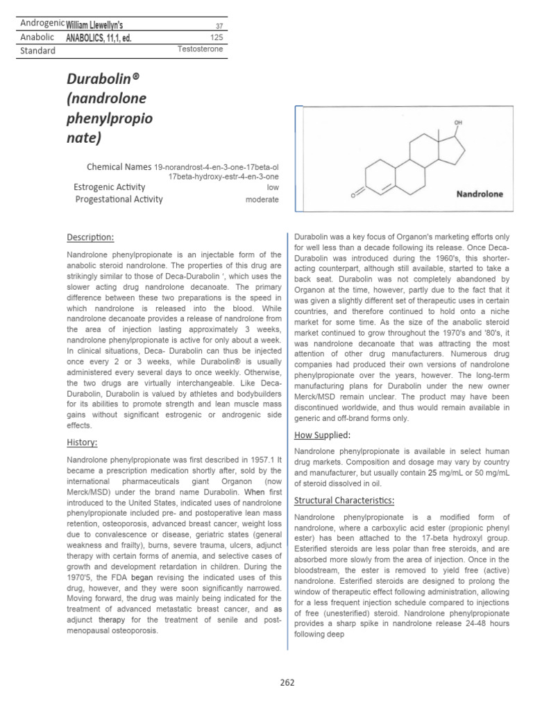 William Lllewellyn's Anabolics, 11th Edition 2017 271 300 | PDF | Drugs ...