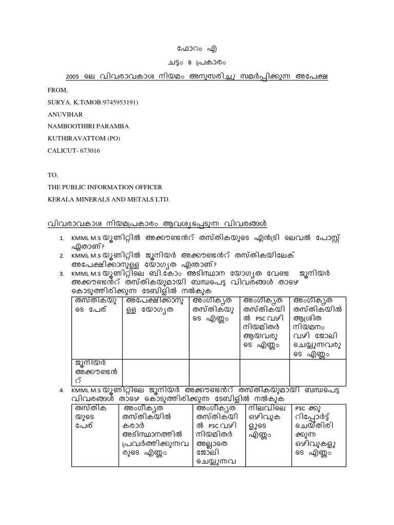 Rti MS Unit | PDF
