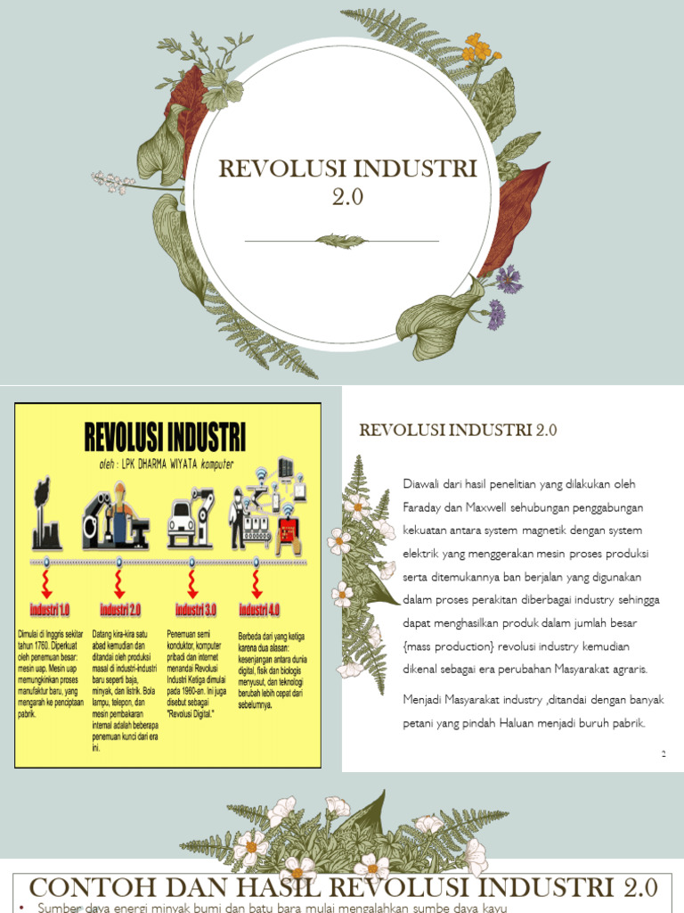 Dampak dan Contoh Revolusi Industri 2.0 | PDF | Teknologi & Rekayasa