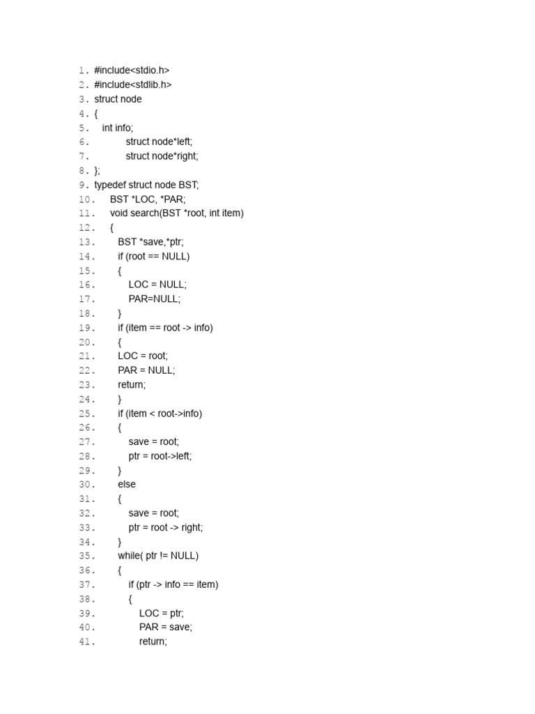 BST Operations | PDF | Algorithms And Data Structures | Computing BST Operations | PDF | Algorithms And Data Structures | Computing