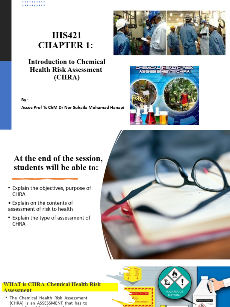 Chapter 1. Introduction to Chemical Health Risk Assessment | PDF ...