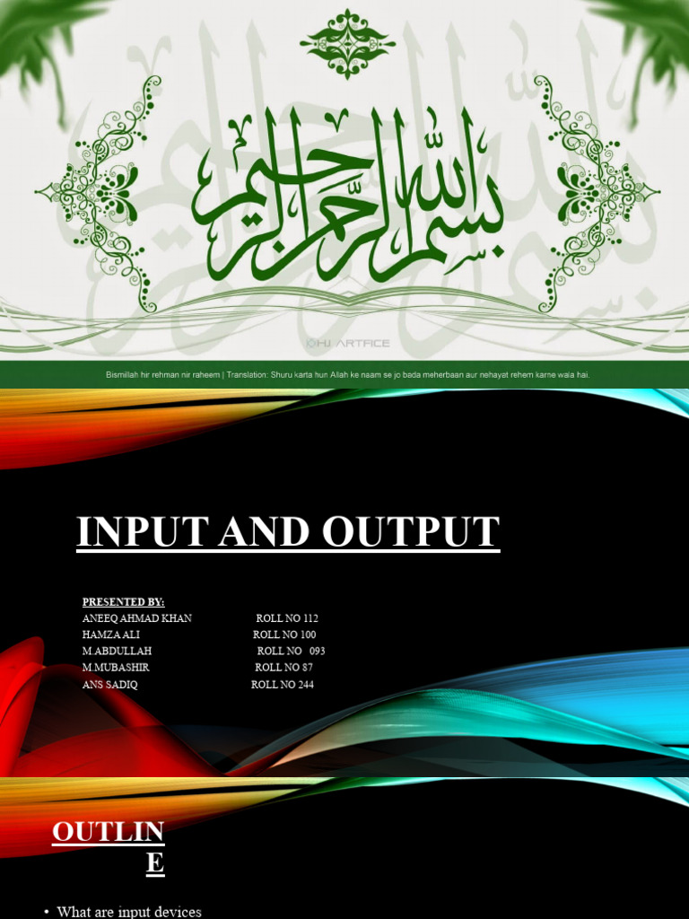 Input and Output Devices Overview | PDF | Printer (Computing ...