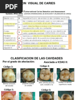 Codigo ICDAS | PDF | Esmalte de dientes | Odontología