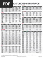 Popular Filter Cross Reference Guide | PDF | Motor Vehicle | Vehicle ...