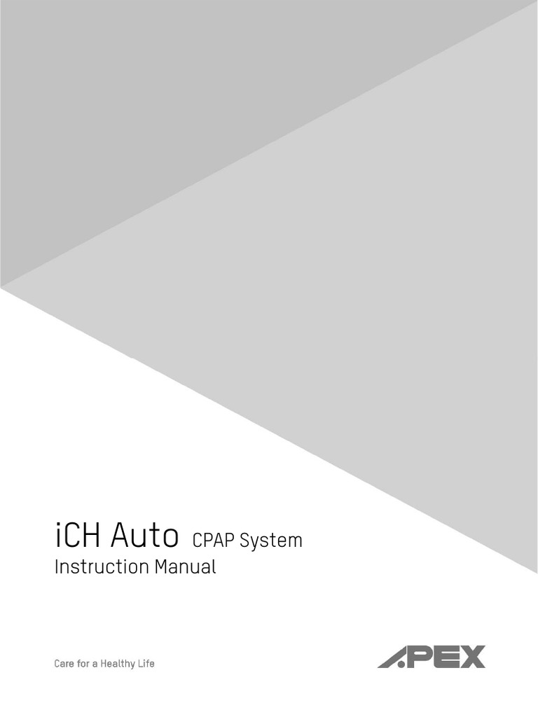 ICH Auto Apex - Manual de Usuario | PDF