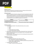 Law of Contract Notes | PDF | Law