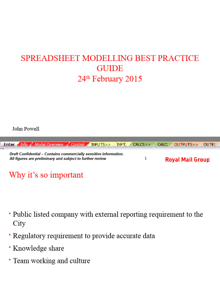Best Practice 5 | PDF | Spreadsheet | Computing