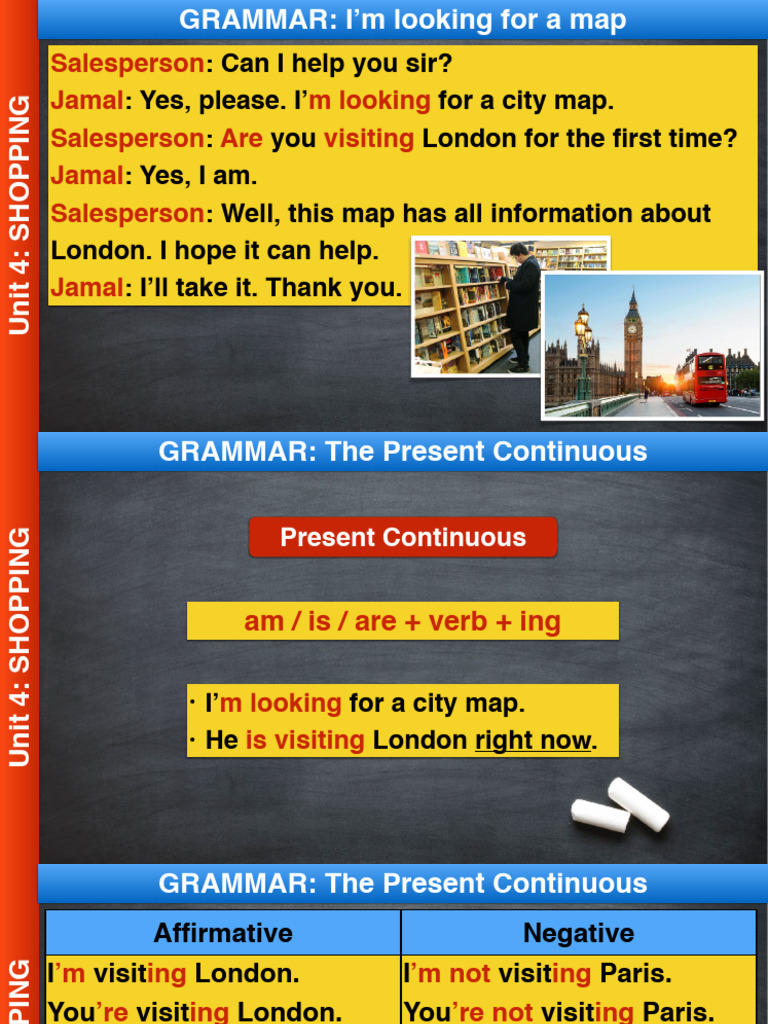 U4 Present Continuous | PDF | Linguistic Typology | Linguistic Morphology