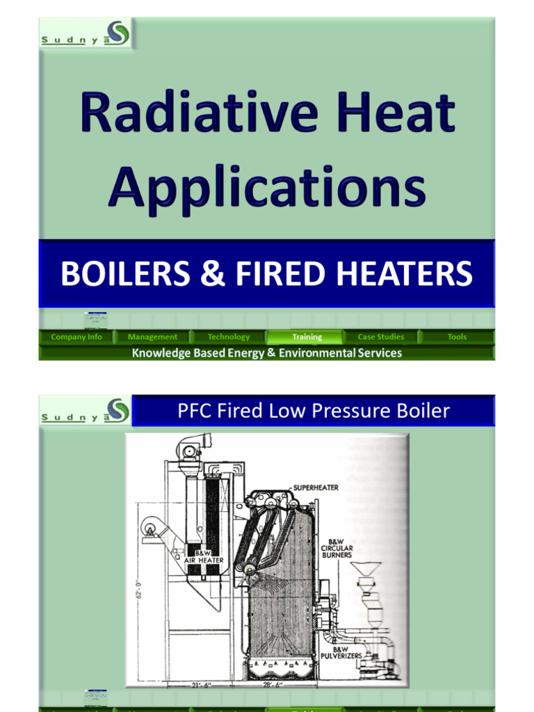 Boilers and Fired Heaters | Download Free PDF | Physical Sciences ...