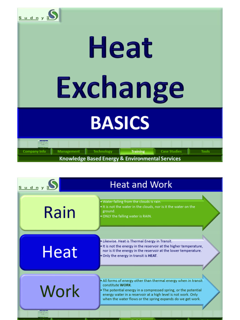 Heat Exchange Basics | Download Free PDF | Heat Transfer | Heat