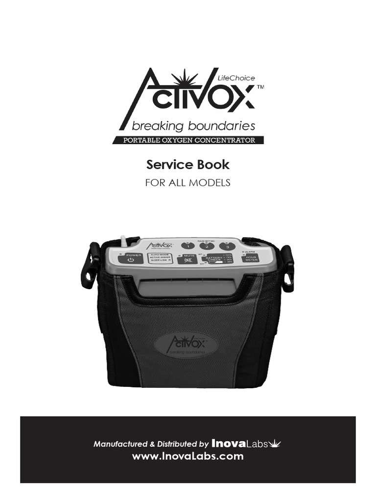 122-125 Rev 02 Activox Service Book | PDF | Battery Charger | Light ...