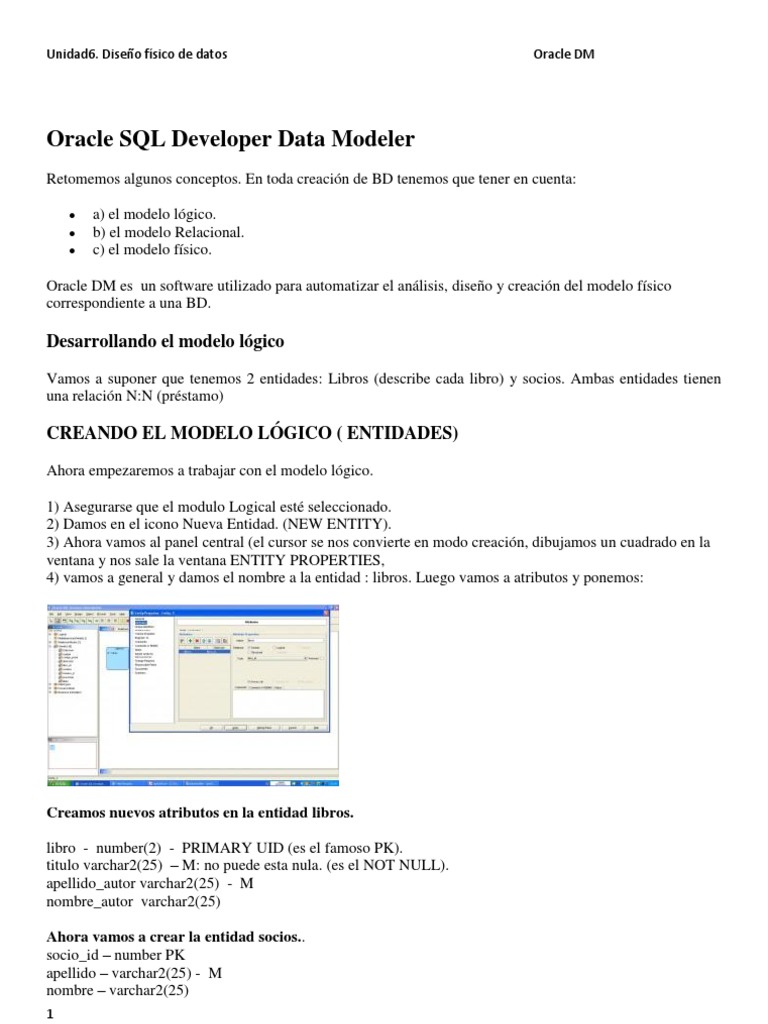 Data Modeler | PDF | Base de datos relacional | Oracle Corporation