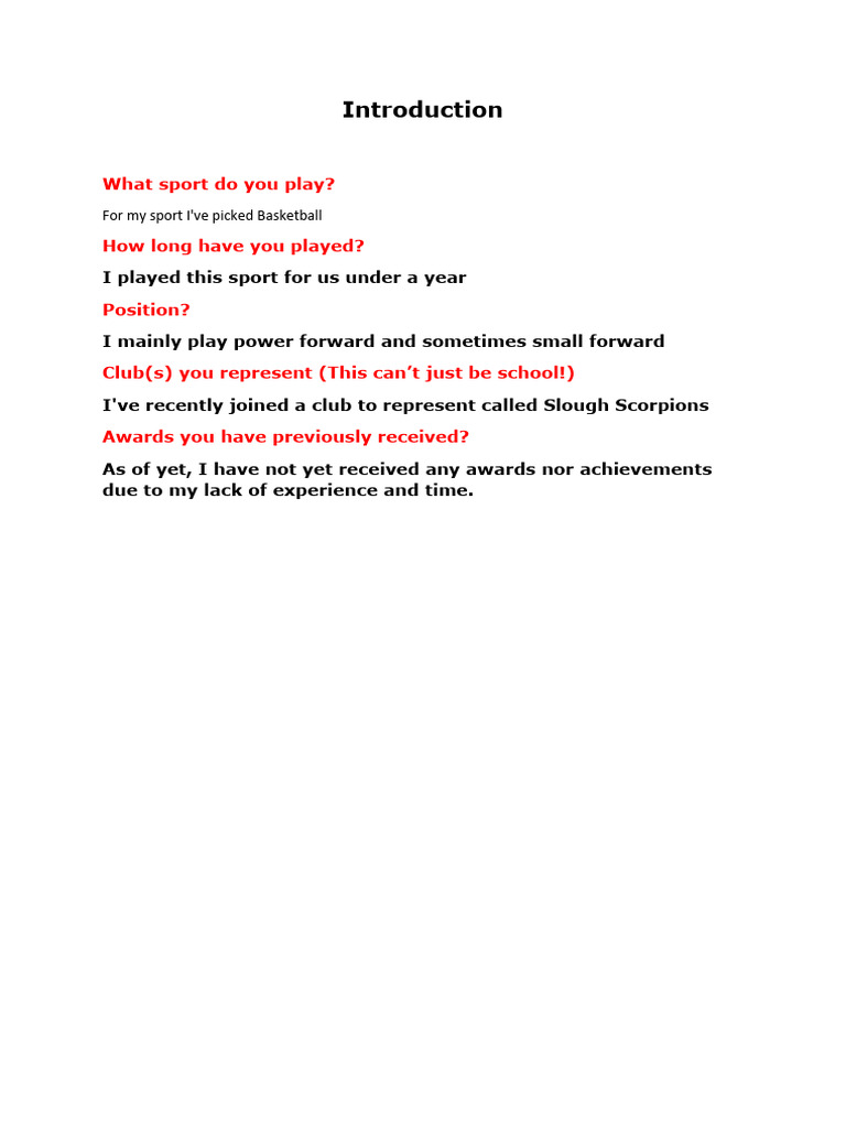 Coursework booklet 2024 | PDF | Aerobic Exercise | Sports