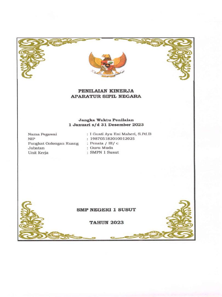 SKP 2023 - 11zon Bu Gusti Eni | PDF