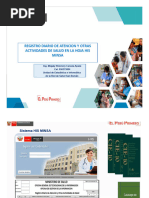 Guía de Uso del HIS MINSA en Salud | PDF | Cuidado de la salud | Medicina