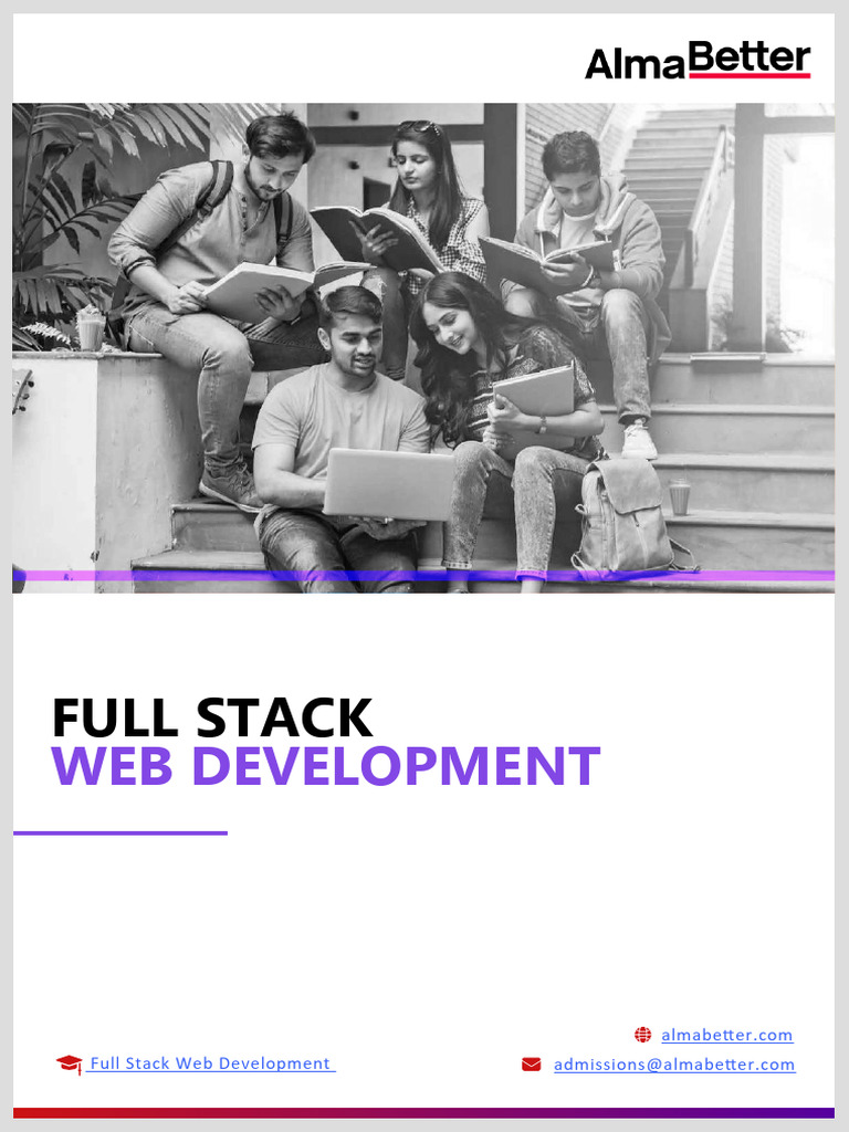 Full Stack Web Development - Brochure | PDF | World Wide Web | Internet & Web