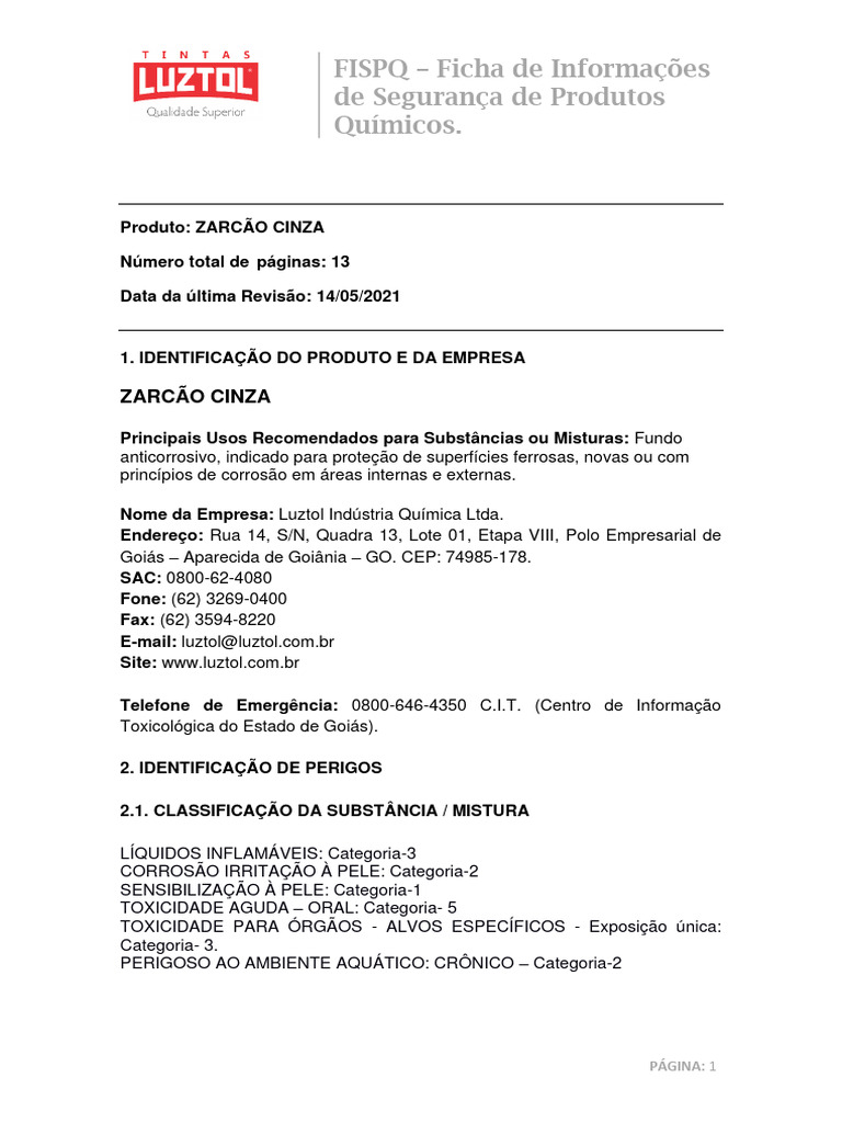 Fispq Un 1263 Interthane 990 | PDF