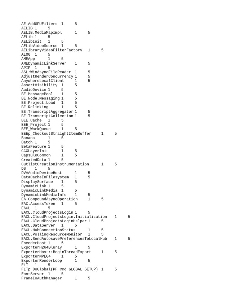 Trace Database | PDF | Computing | Software Trace Database | PDF | Computing | Software