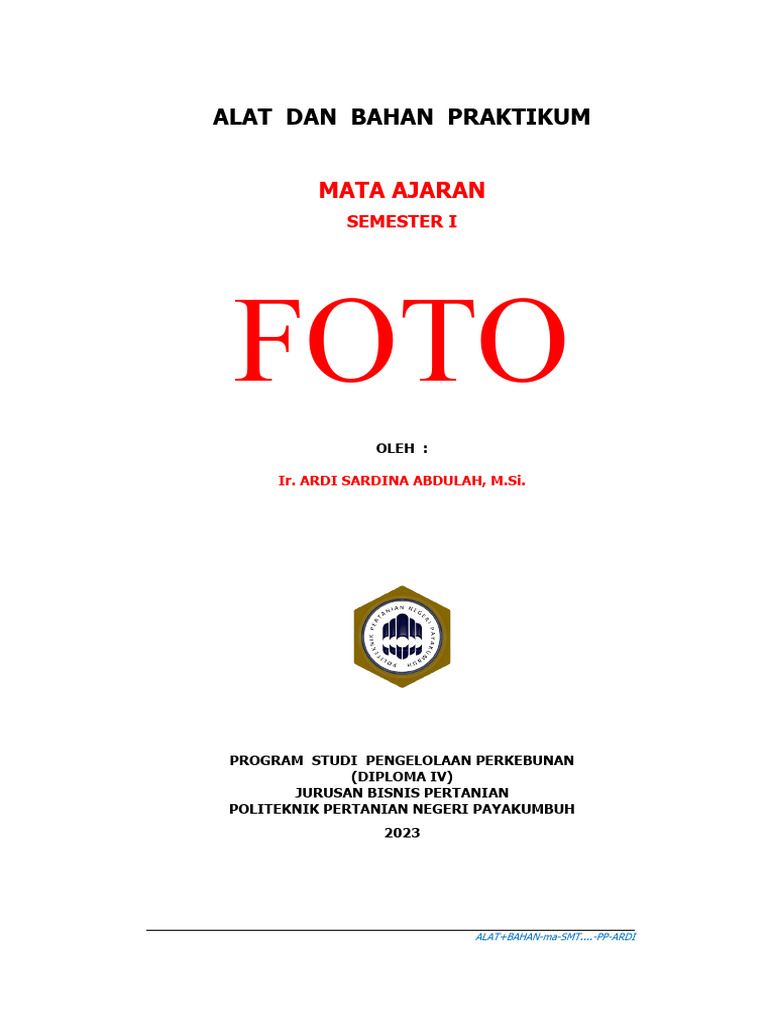 ALAT+BHN-ma-SMT-.... - PP-2023 | PDF