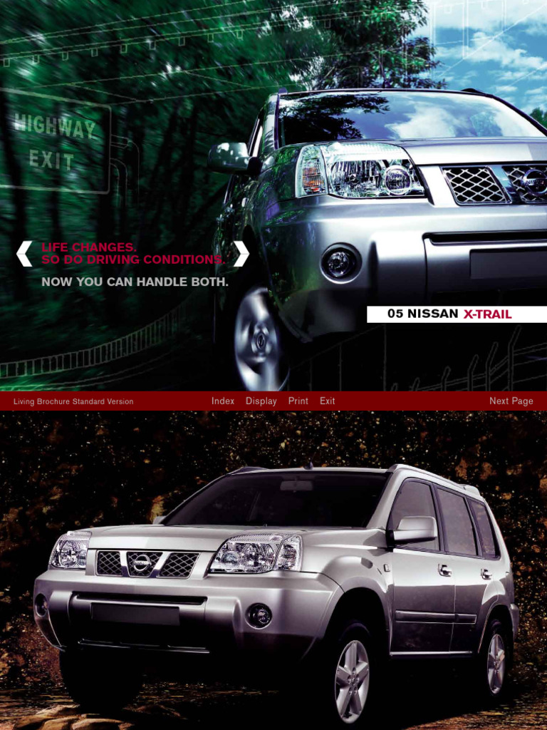 Nissan X Trail 2005 CA | PDF | Airbag | Seat Belt