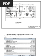 RAB RUMAH TYPE 36 Rev | PDF