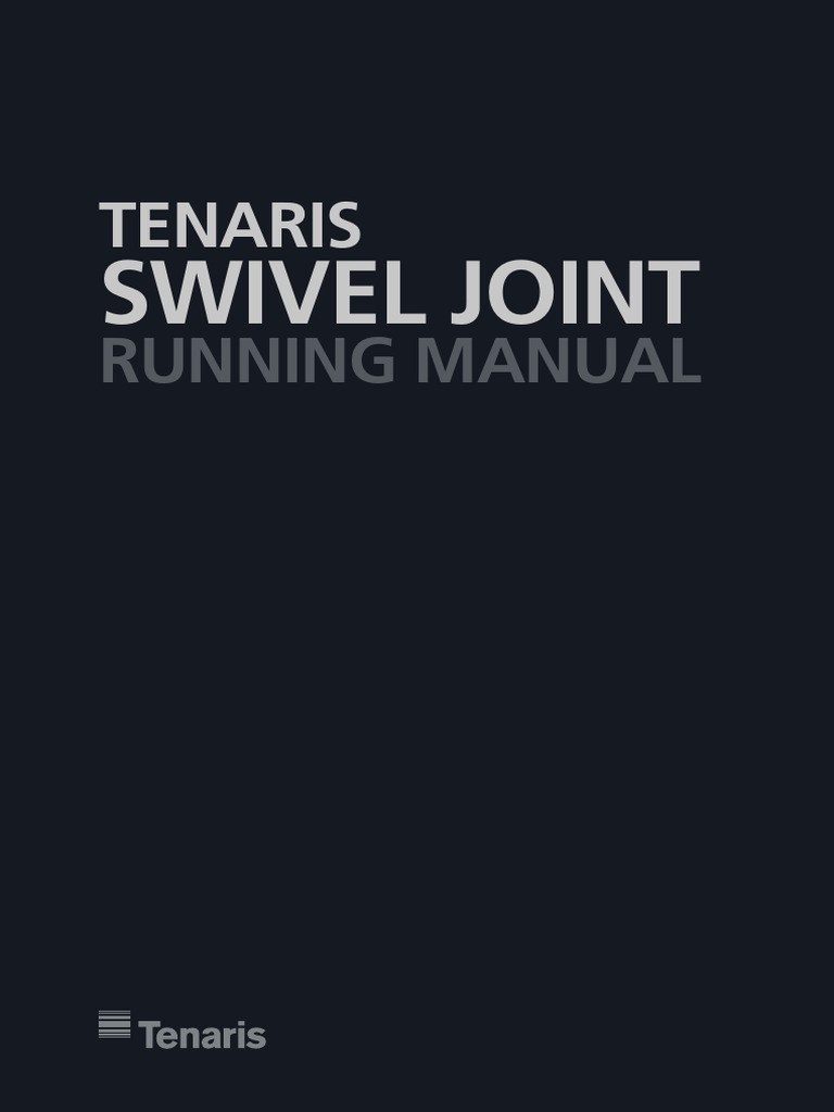 Running Manual Swivel Joit 5 | PDF | Pipe (Fluid Conveyance ...