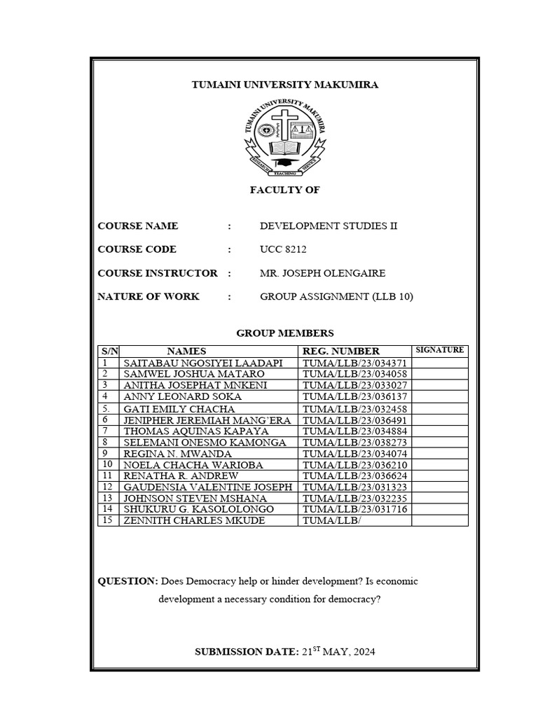 Ds Assignment Pdf Democracy Political Ideologies