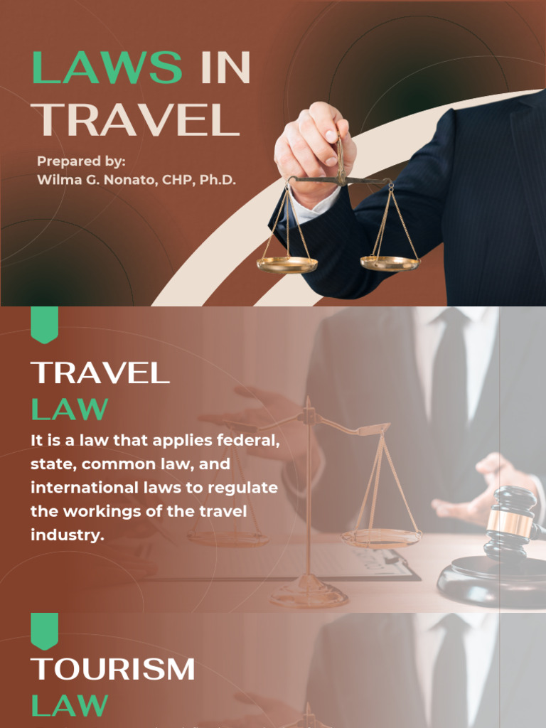 4 Laws in Travel | PDF | Travel Visa | Tourism