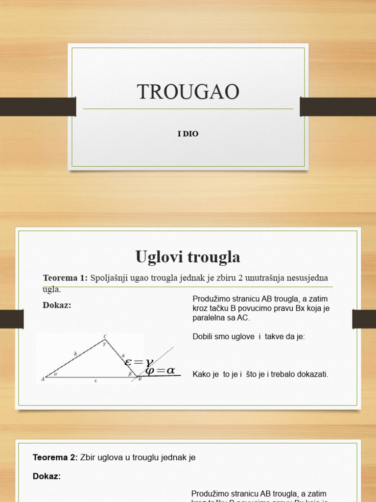 Trougao | PDF