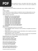 Poema - Tipos, Características e Estrutura (Com Exemplos) - Toda Matéria | PDF | Métrica (poesia ...