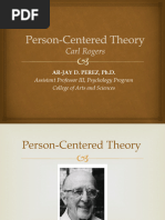 Person-Centered Theory (Carl Rogers) | PDF | Self Concept ...