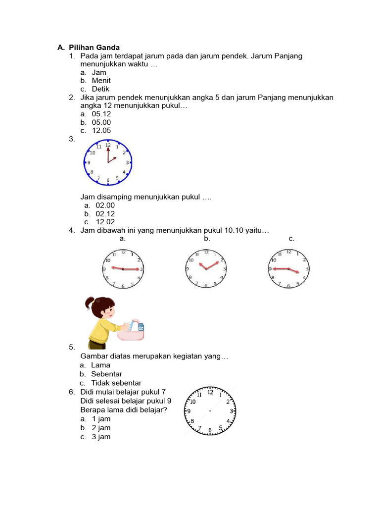 Latihan Soal PH MTK | PDF