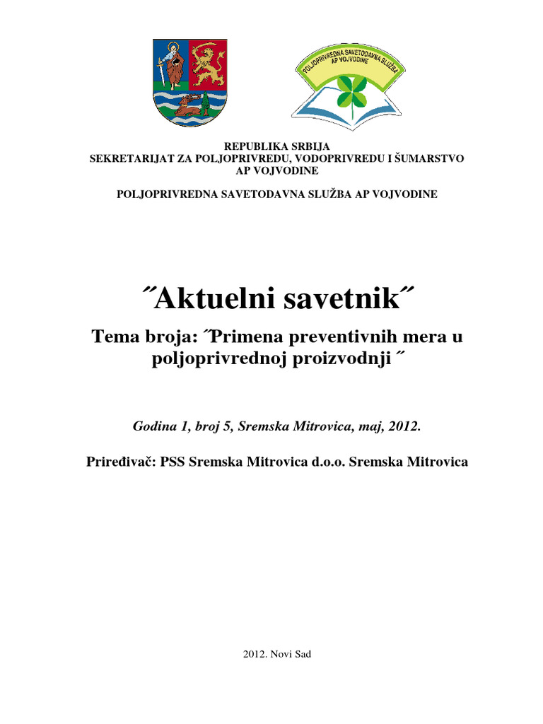 Aktuelni Savetnik SM | PDF